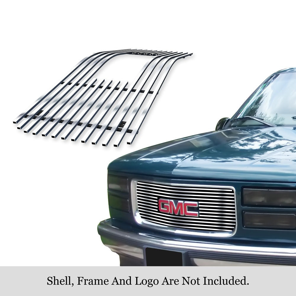94-98 GMC Billet Grille Insert (Logo Cutout) – OBS Superstore