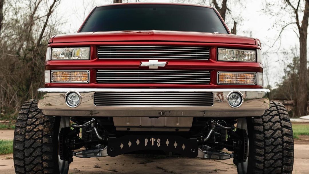 Chevy Silverado Model Kit OBS Custom Grille For Silverado Dually Kits ...