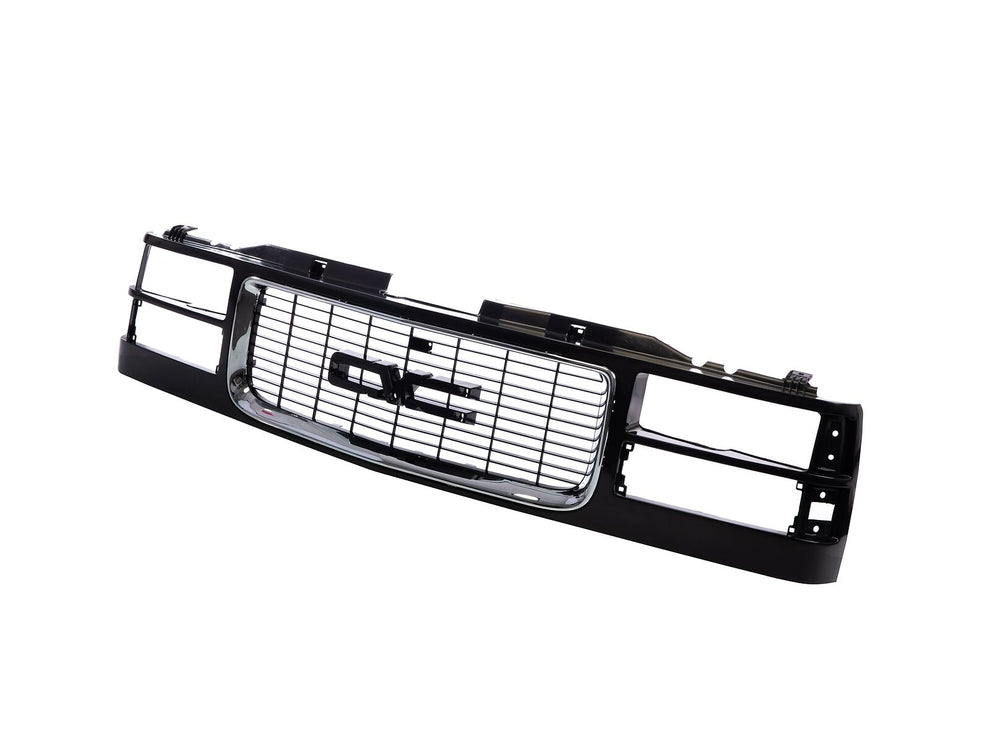 GMC Black Grille Chrome Trim 88-98 C/K – OBS Superstore